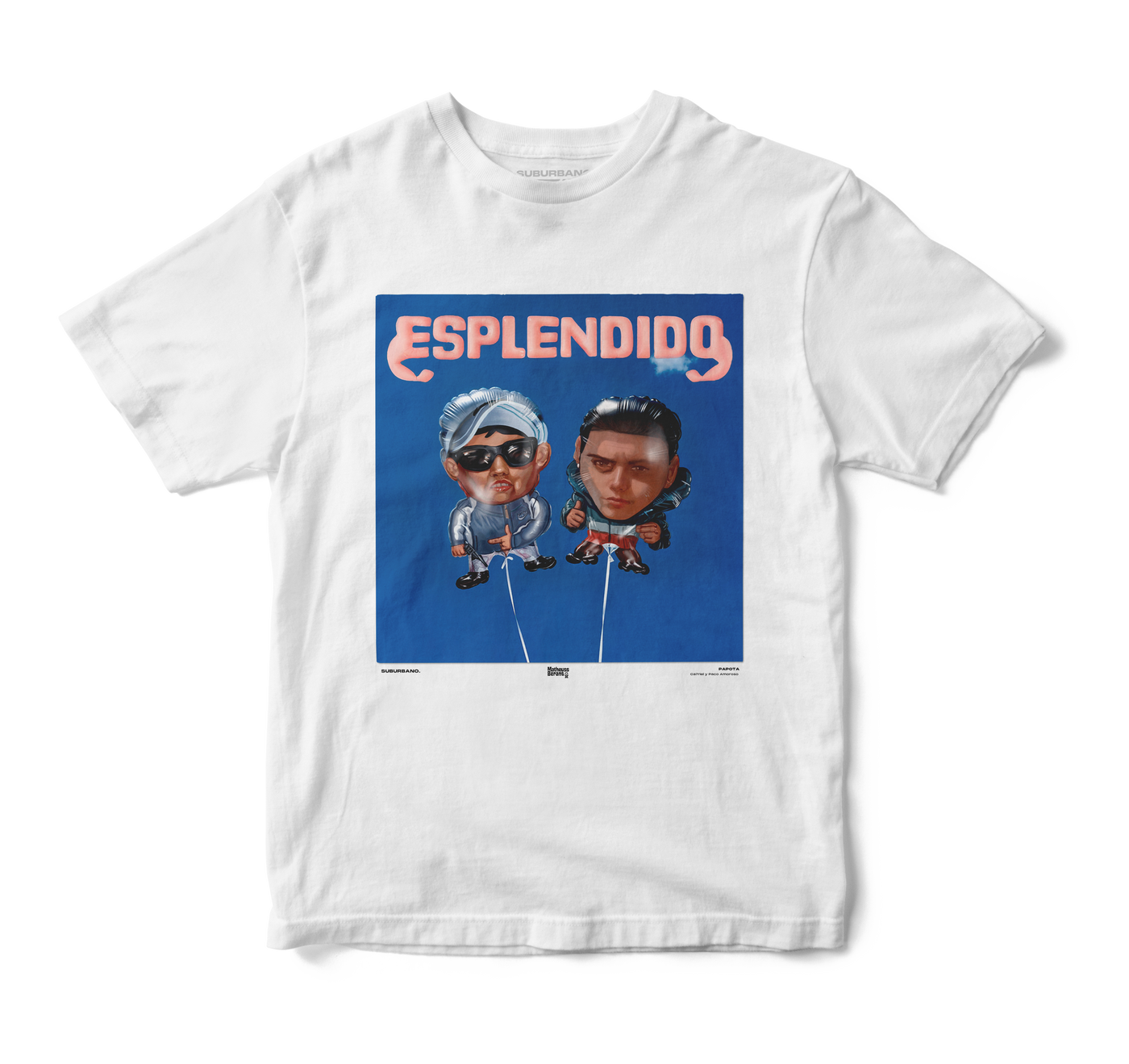 Polera PAPOTA - Ca7riel y Paco Amoroso – SUBURBANO